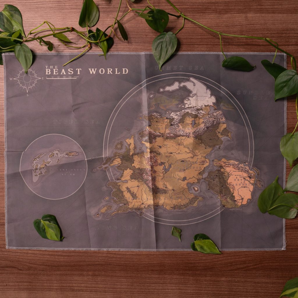 Cloth World Map – Heartleaf Games