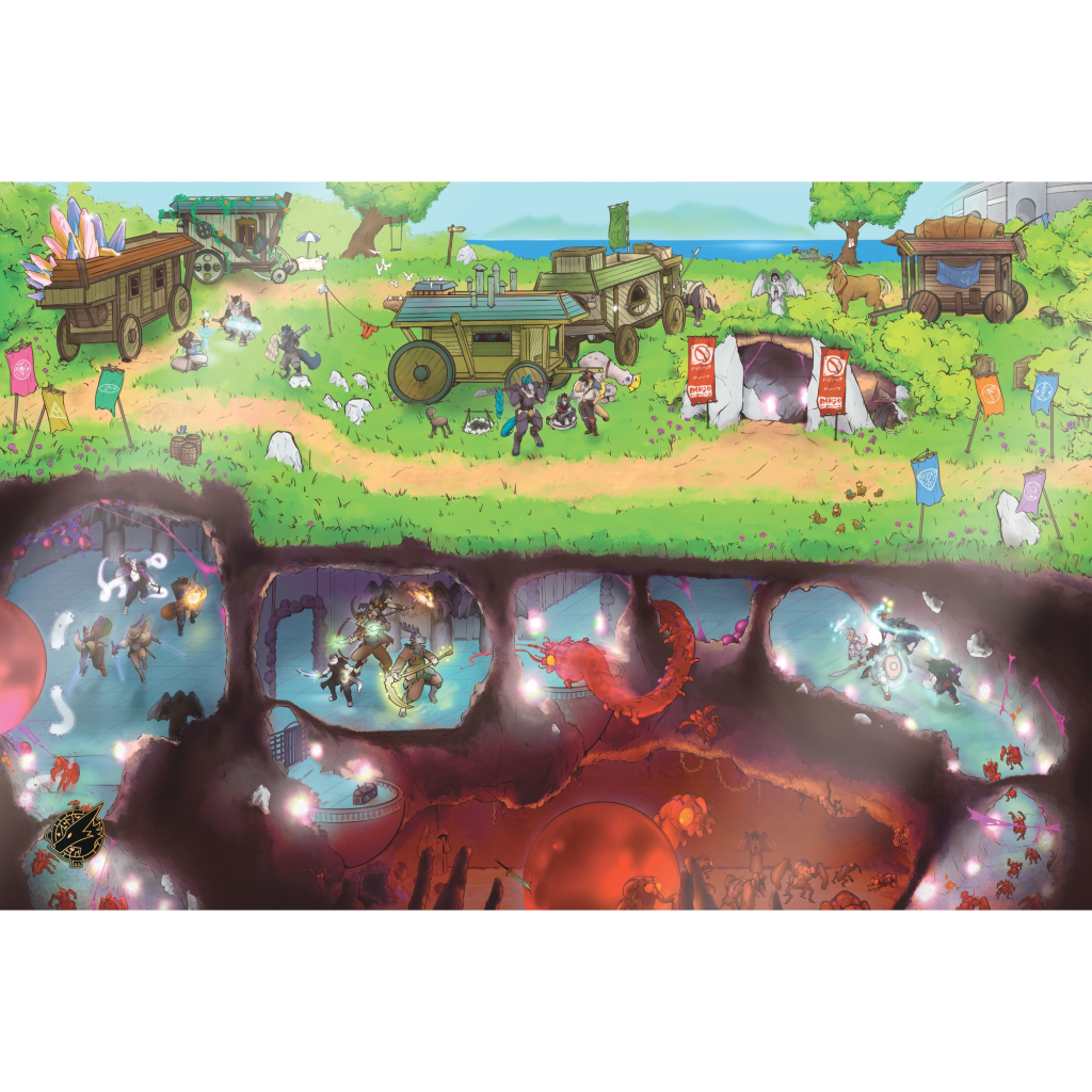 Poster – The Great Delve – Heartleaf Games